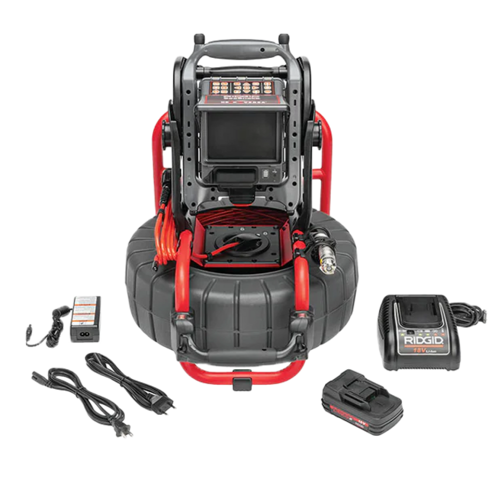 RIDGID 63828 SeeSnake Compact C40 System with CS6x Versa Monitor, 1 ...