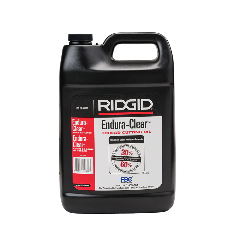 RIDGID 32808 Endura-Clear Thread Cutting Oil (1 Gallon)
