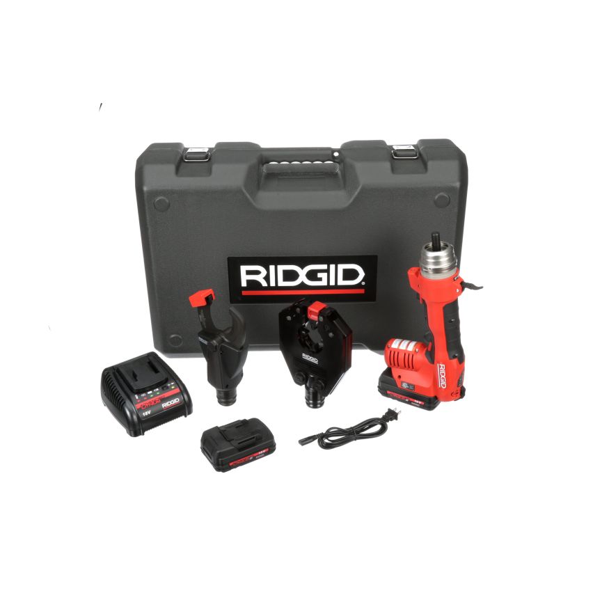 RIDGID 52098 RE 6 Electrical Tool Kit with Scissor Cutter & Crimp Head